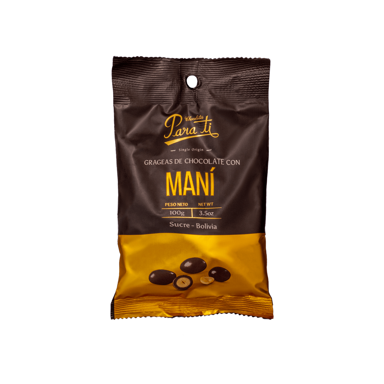 Grageas de Chocolate con Maní – KUYUY.CL